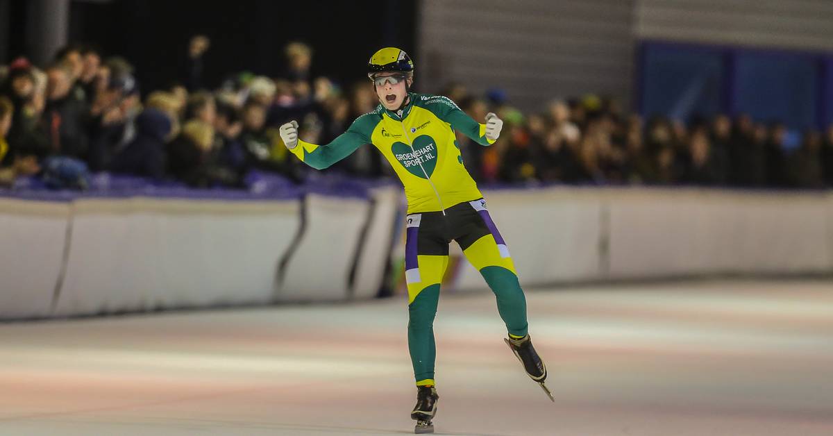 Rik Qualm opnieuw de beste bij beloften - Schaatsen.nl