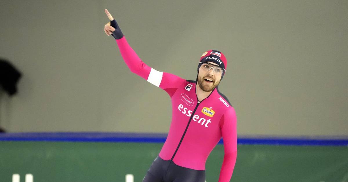 Chris Huizinga slecht meteen barrière op het WCKT - Schaatsen.nl