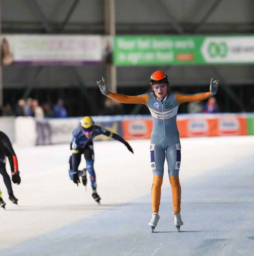 Aanval loont voor serieuzere Luuk Loohuis - Schaatsen.nl